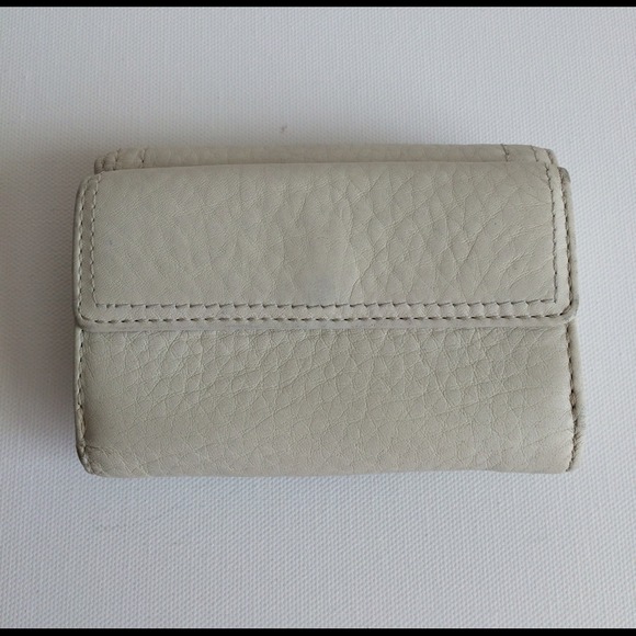 Coach | Bags | Coach White Wallet With Coin Pocket | Poshmark