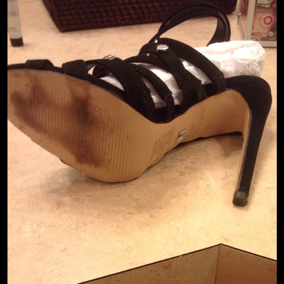 Victoria's Secret | Shoes | Victoria Secret Suede Studded Heels | Poshmark
