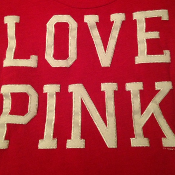 PINK Victoria's Secret | Tops | Victoria Secret Love Pink Shirt | Poshmark