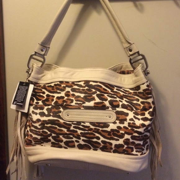 b. makowsky | Bags | Authentic B Makowsky Leopard Bag | Poshmark