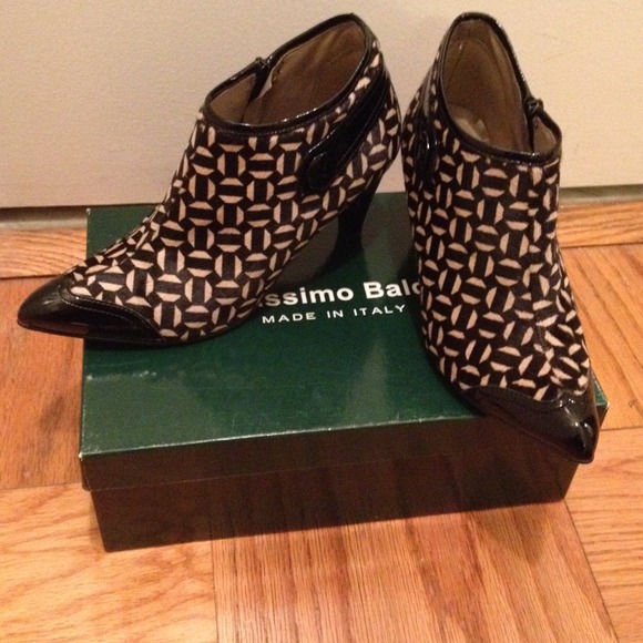 Massimo Baldi | Shoes | Massimo Baldi Made In Italy Calfhair Booties ...