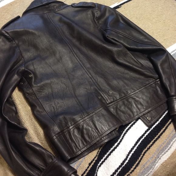 Mike & Chris | Jackets & Coats | Mike Chris Leather Jacket | Poshmark