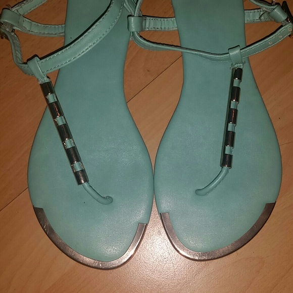 Unlisted | Shoes | Teal Sandals | Poshmark