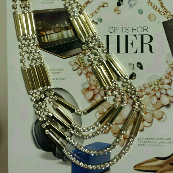Amrita Singh | Jewelry | Hp Amrita Singh Meredith Necklace Gold Crystal ...