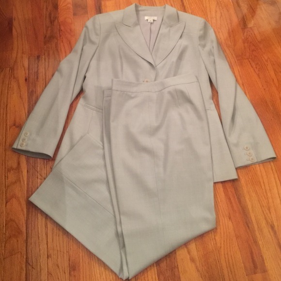 LOFT | Dresses | Loft Pant Suit In Light Blue | Poshmark