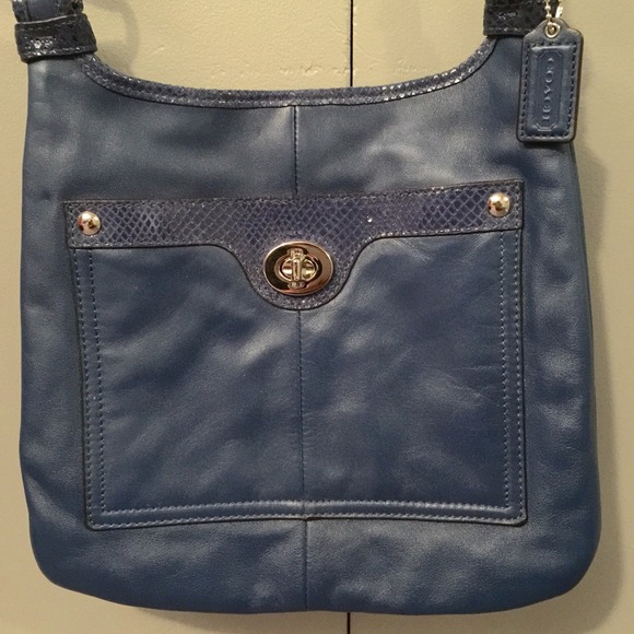 Coach | Bags | Coach Royal Blue Crossbody Bag | Poshmark