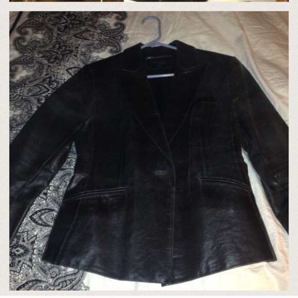 Express | Jackets & Coats | Vintage Express Leather Jacket | Poshmark