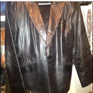 Express | Jackets & Coats | Vintage Express Leather Jacket | Poshmark