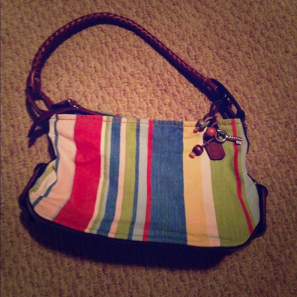 Fossil | Bags | Multi Colored Fossil Purse | Poshmark