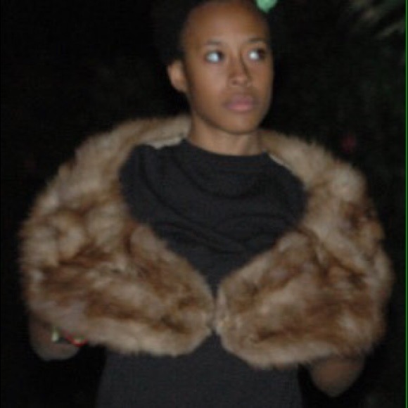 Vintage Couture | Accessories | Golden Russian Sable Stone Martin ...