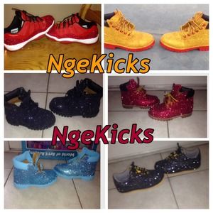 28% off Boots - Custom timberland boots from Paradise's closet on Poshmark