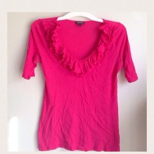 Express | Tops | Neon Pink Express Top | Poshmark