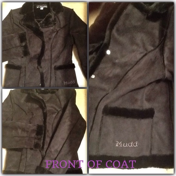 Mudd | Jackets & Coats | Beautiful Black Mudd Faux Fur Jacketcoat ...