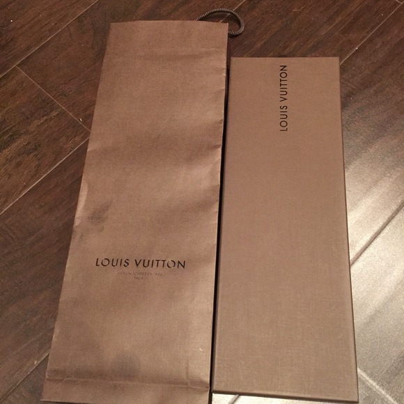 Louis Vuitton | Accessories | Authentic Louis Vutton Box And Shopping ...