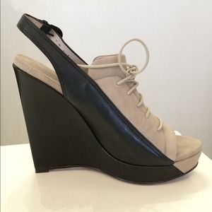 Derek Lam | Shoes | Derek Lam Crosby Gi Bicolor Platform Wedge | Poshmark