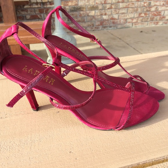 Ralph Lauren | Shoes | Ralph Lauren Wine Sandals | Poshmark