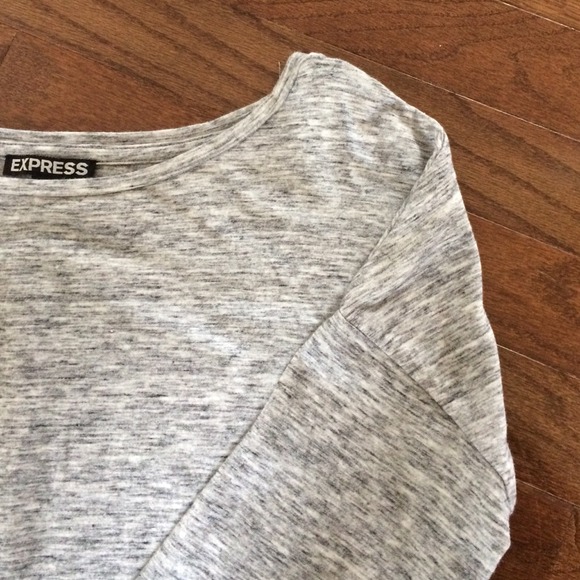 Express | Dresses | Gray Express Tee Shirt Dress | Poshmark