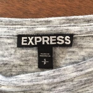 Express | Dresses | Gray Express Tee Shirt Dress | Poshmark