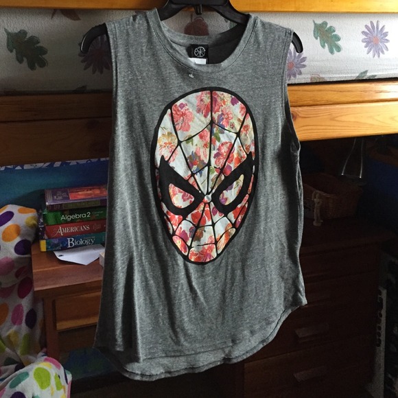 Marvel | Tops | Spiderman Tank Top | Poshmark