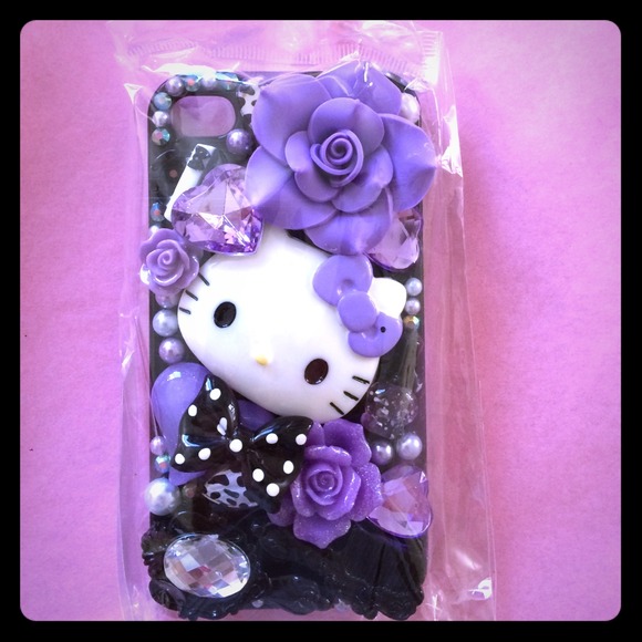 Hello Kitty | Accessories | Hello Kitty Bling Iphone 4s Cell Phone Case ...