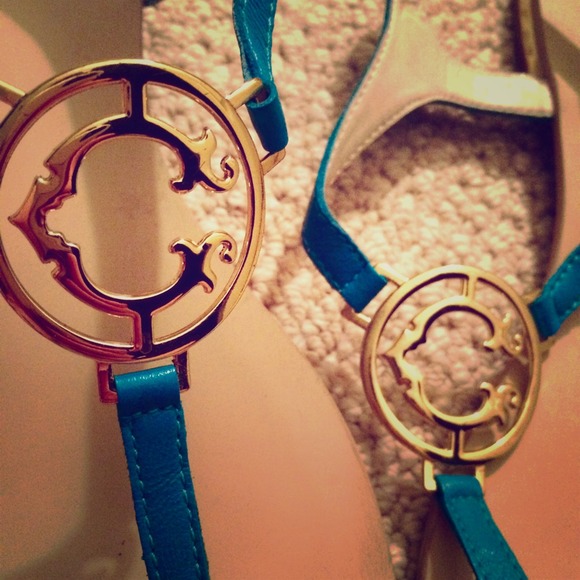 C. Wonder | Shoes | C Wonder Turquoiseblue Sandals | Poshmark