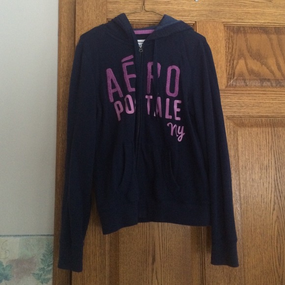 Aeropostale | Sweaters | Aero Sweatshirt Navy Blue | Poshmark