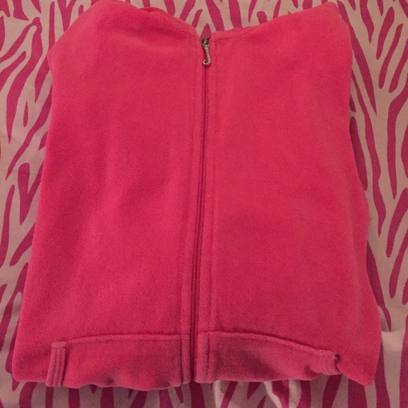 Juicy Couture | Tops | Juicy Couture Pink Velour Jacket | Poshmark