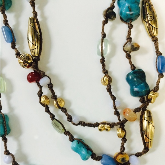 Brighton | Jewelry | Brighton Gold Turquoise | Poshmark