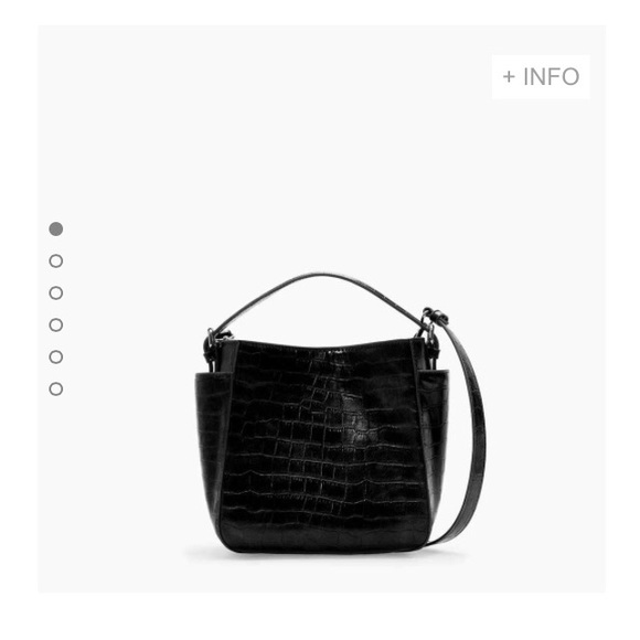 Zara | Bags | Iso Zara Croc Bucket Bag | Poshmark