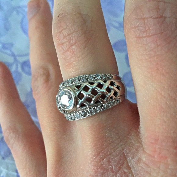 Bella Luce | Jewelry | Bella Luce Cz Sterling Silver Ring | Poshmark