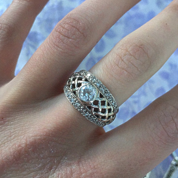 Bella Luce | Jewelry | Bella Luce Cz Sterling Silver Ring | Poshmark