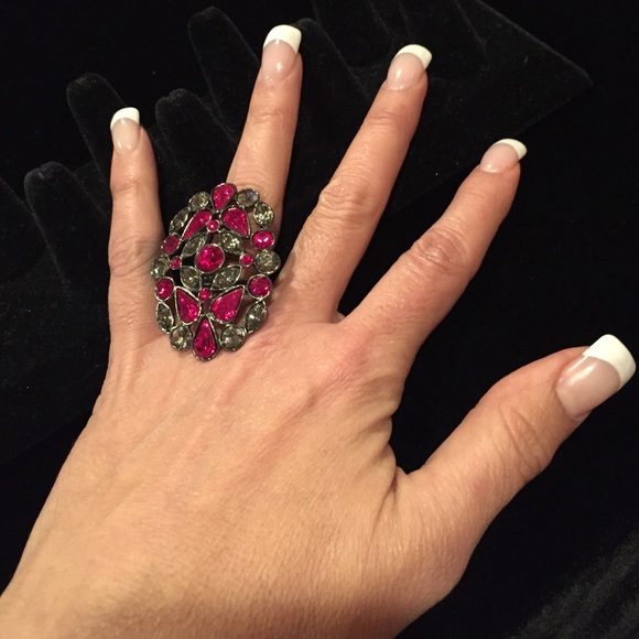 Accessories | Victorian Big Red Bling | Poshmark
