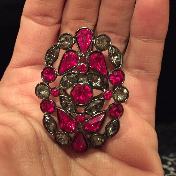 Accessories | Victorian Big Red Bling | Poshmark