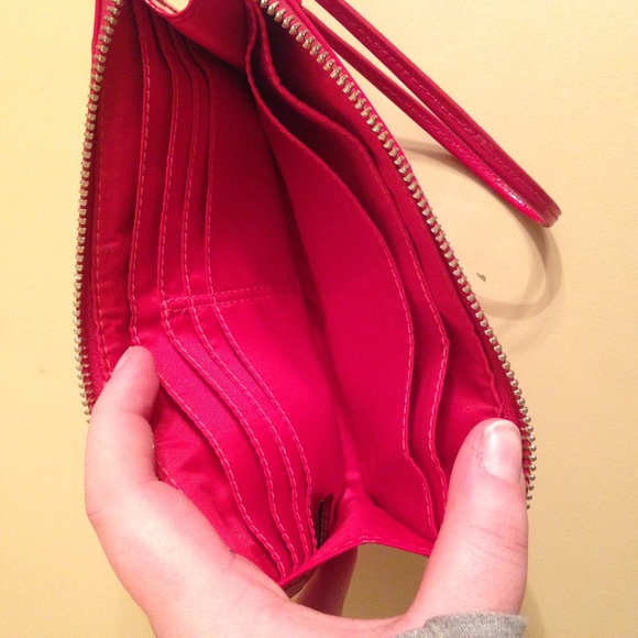 Coach | Bags | Authentic Red Coach Wallet | Poshmark