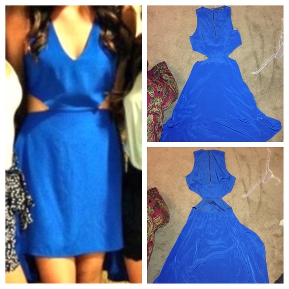 Foreign Exchange | Dresses | Foreign Exchange Cut Out High Low Dress ...