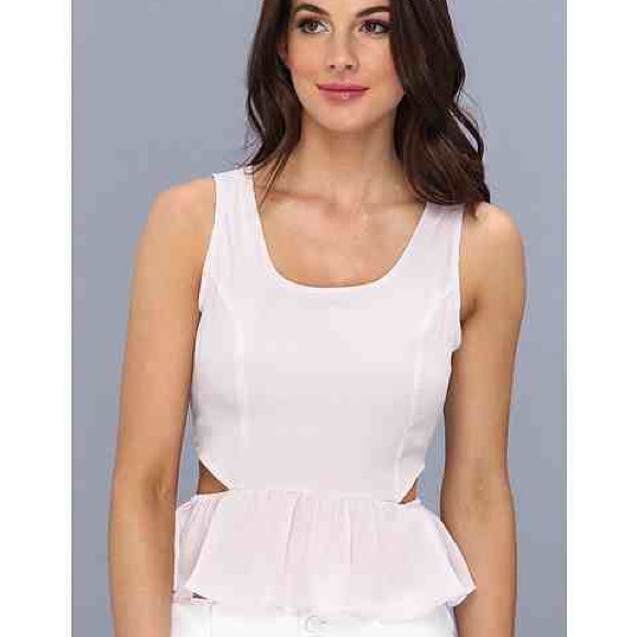 BCBGeneration | Tops | Black Side Cut Out Tank Top | Poshmark