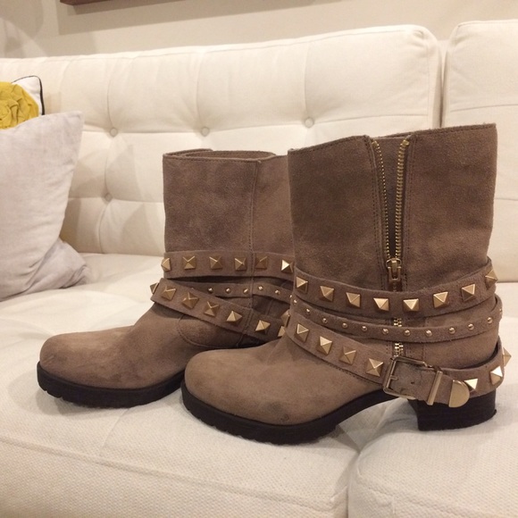 BCBGeneration | Shoes | Bcbg Estabon Studded Ankle Boots | Poshmark
