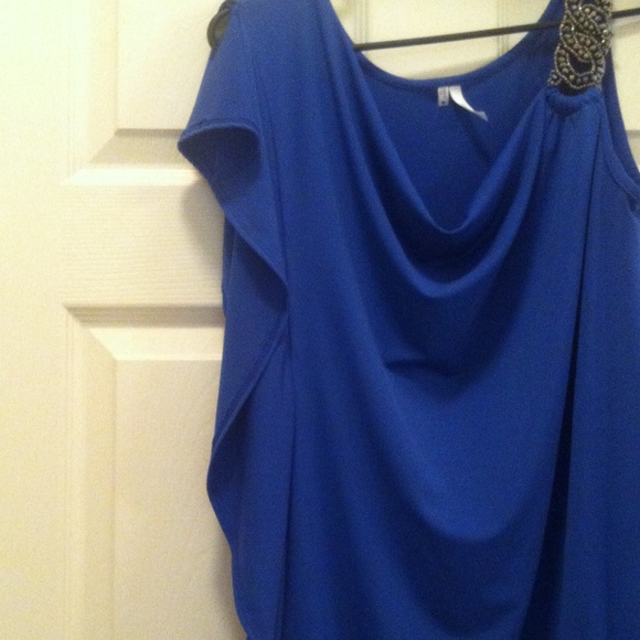 Maurices | Tops | Royal Blue Dress Top | Poshmark