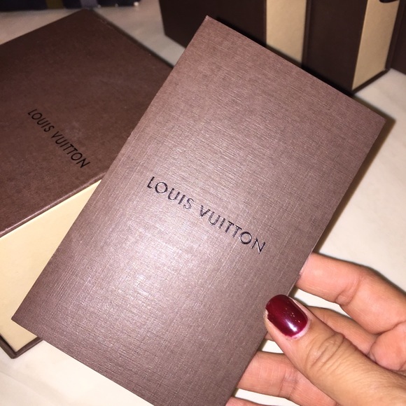 Louis Vuitton | Accessories | Lv Gift Box With Receipt Jacket | Poshmark