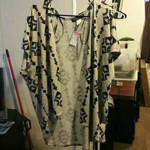 Absolute Angel | Tops | Aztec Print Cardigan | Poshmark