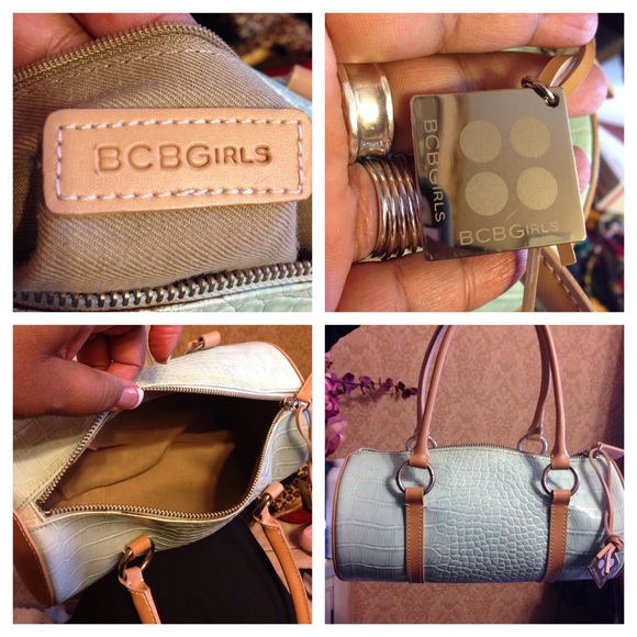 BCBGirls | Bags | Bcbgirls Roundend Elongated Body Croc Embossed Bag ...