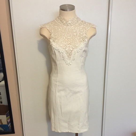 Lulus | Dresses | Nwt Lulu Renaissance Court Lace Ivory Dress | Poshmark