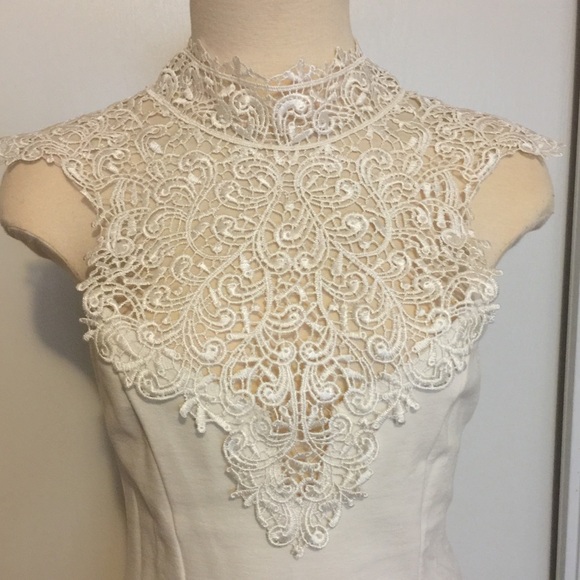 Lulus | Dresses | Nwt Lulu Renaissance Court Lace Ivory Dress | Poshmark