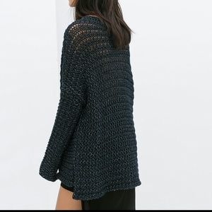 Zara | Sweaters | Zara Detailed Knit Sweater | Poshmark