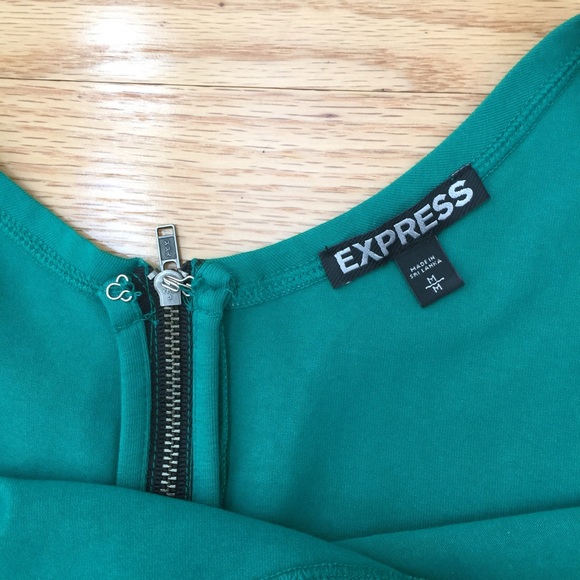 Express | Dresses | Express Emerald Green Tank Skater Dress | Poshmark