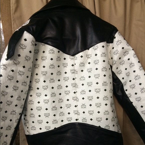 MCM | Jackets & Coats | Mcm Leather Jacket | Poshmark
