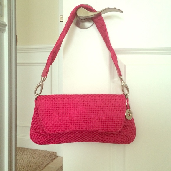 The Sak | Bags | The Sak Woven Hot Pink Bag | Poshmark