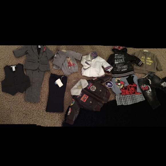 Other | Bulk Boys Clothes 3 69 Months All High Name | Poshmark