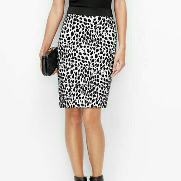 dalmatian pattern skirt