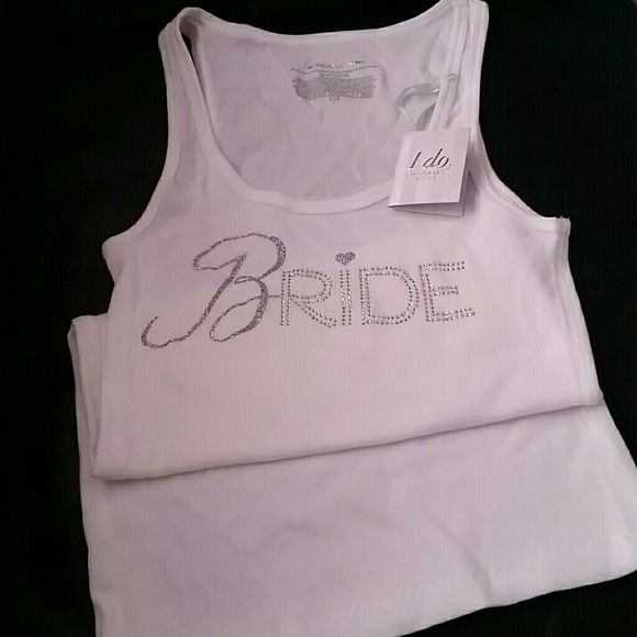 Victoria's Secret | Tops | Victorias Secret White Bride Tank Top Size S ...